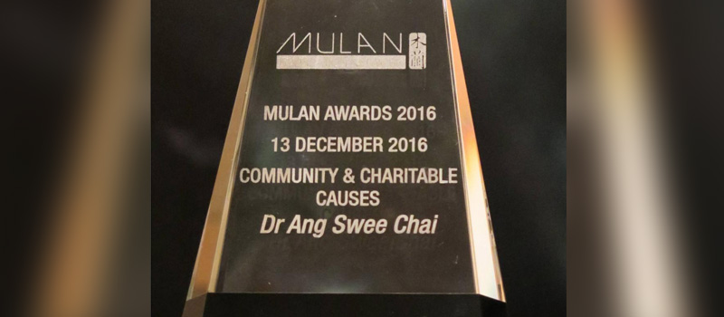 Humanitarian doctor and Singapore exile, Dr Ang Swee Chai wins Mulan’s ...
