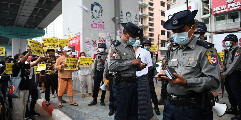 Hackers target Myanmar government websites in coup protest - The Online ...