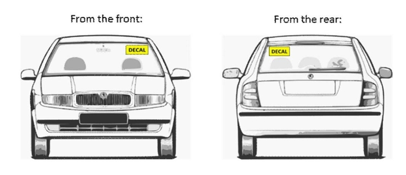 Private-hire cars to display pair of tamper-evident decals from 1 July ...