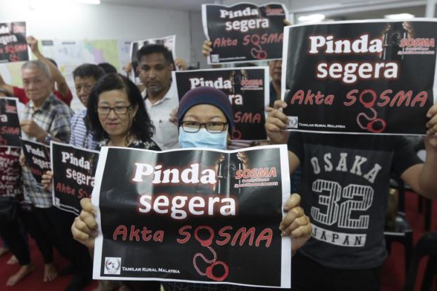 SOSMA among draconian laws that will be repealed, says Malaysian Prime ...