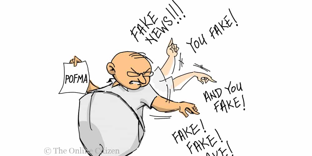 Why invoke POFMA when a simple Facebook post will do the trick? - The ...