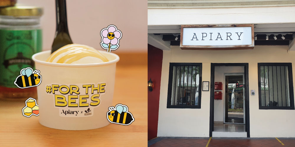 Apiary ice-creamery launches special edition milk ice cream drizzled ...