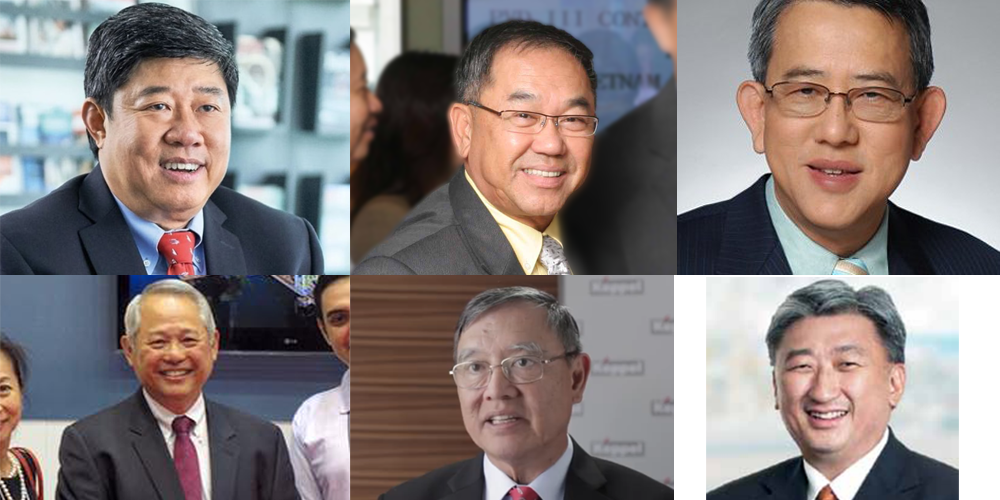 The six Keppel executives listed in US DoJ's plea agreement for ...