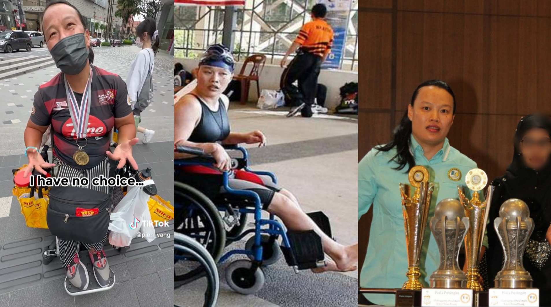 Malaysia's seven-time Asean Para Games champion seen selling tissues at ...