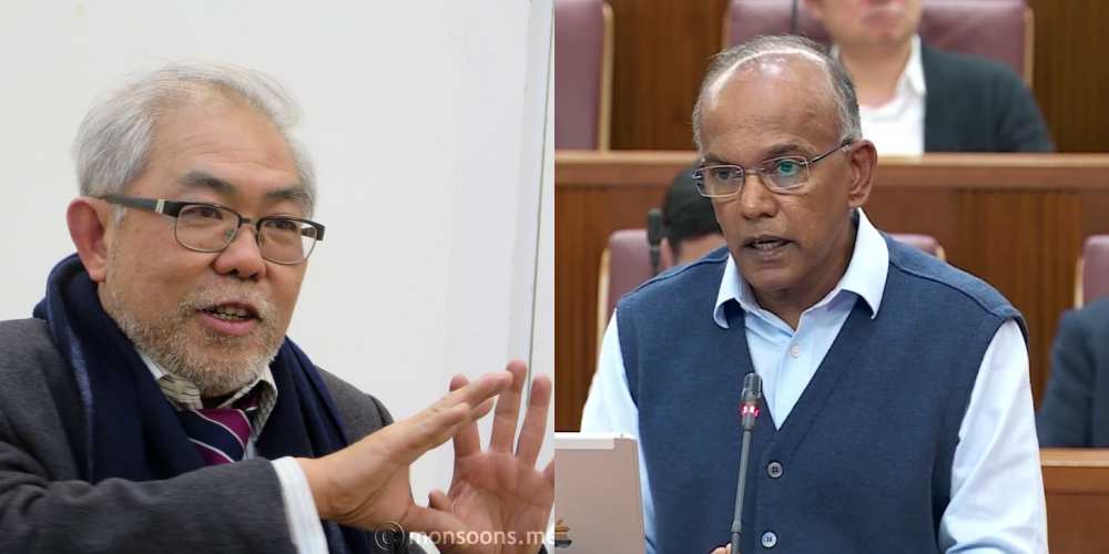 K Shanmugam accused of misleading Parliament on "fugitive" label ...