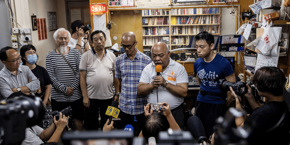 Hong Kong unlicensed pro-democracy radio station goes off-air - The ...